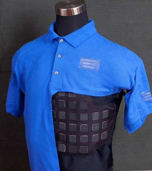 TurtleSkin LIM-POL-2PLY-ROYAL-LG Limber Slash Resistant Polo Shirt ...