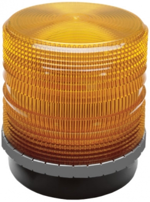 SWS 200S-12V-A Beacon, S' Medium Profile +LED 12-24Vdc AM WHT DSQ ...