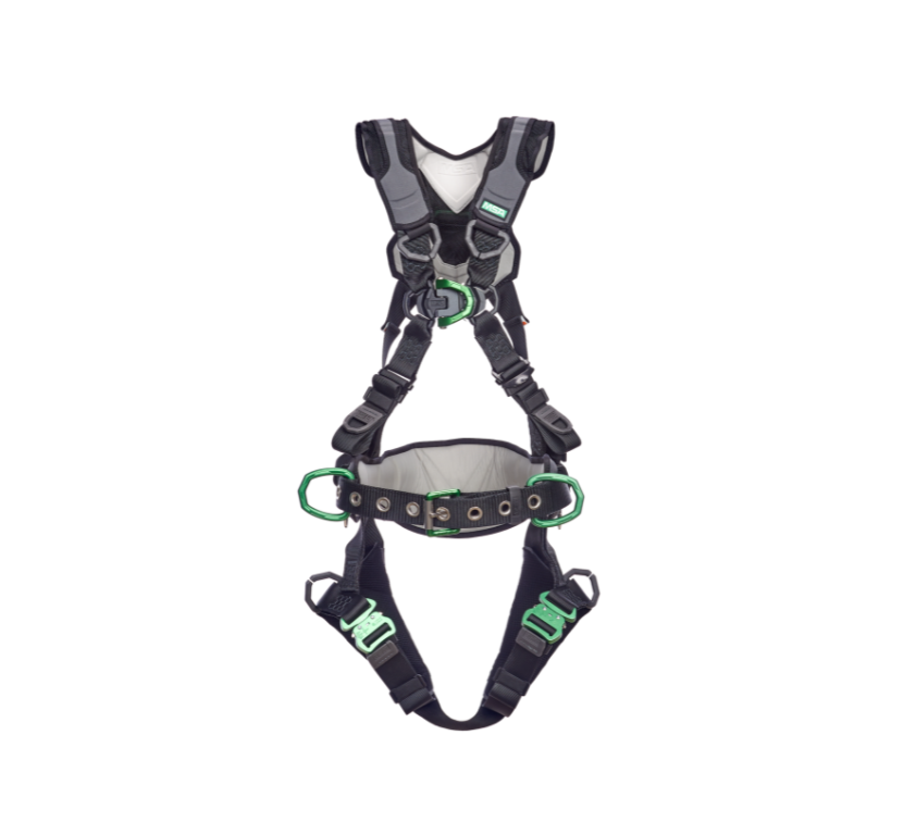 MSA 10211343 V-FLEX Harness, Construction, Standard, Back D-Ring, Chest ...