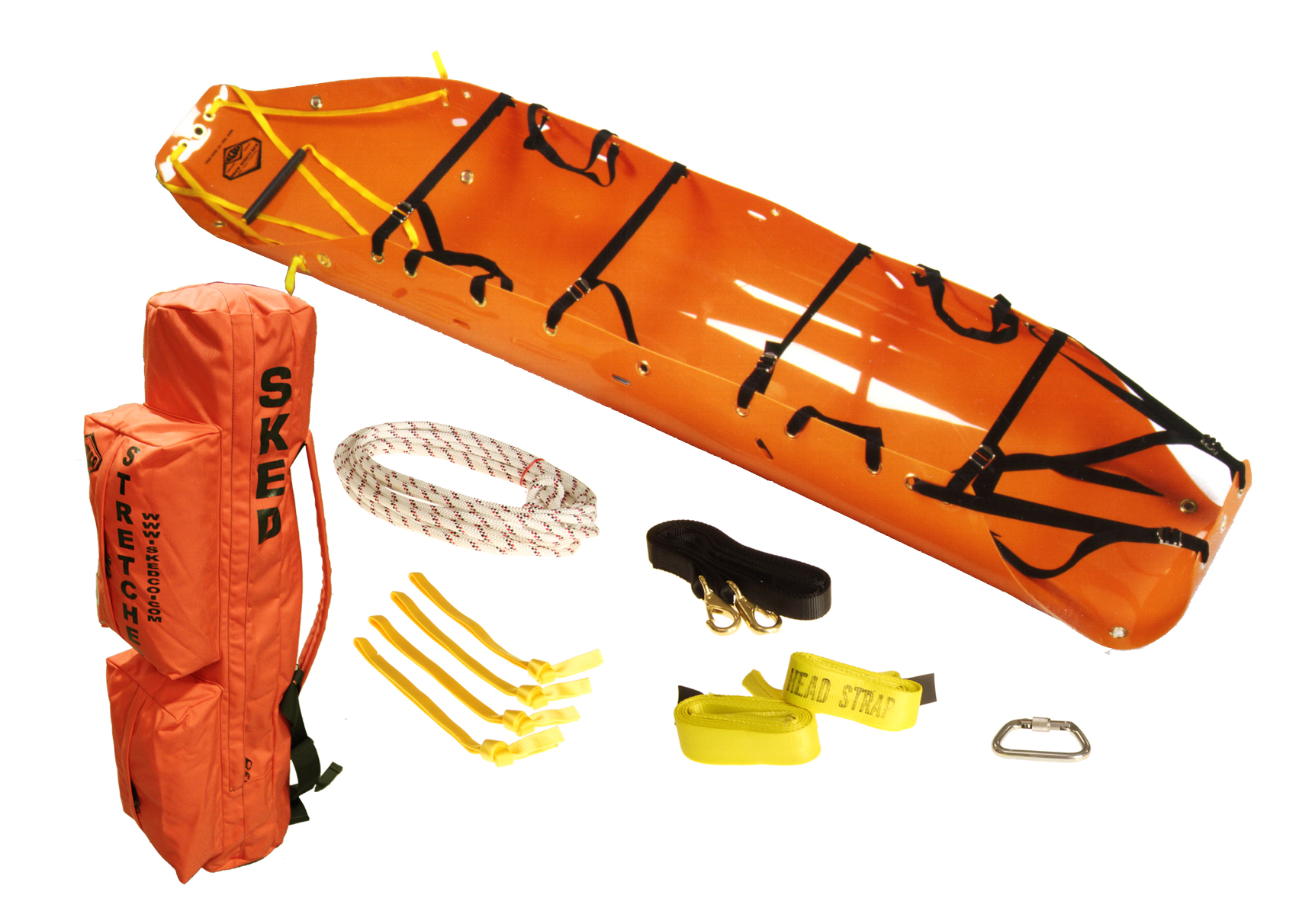 SKEDCO® SK-200-OR Sked® Basic Rescue System – International Orange with ...