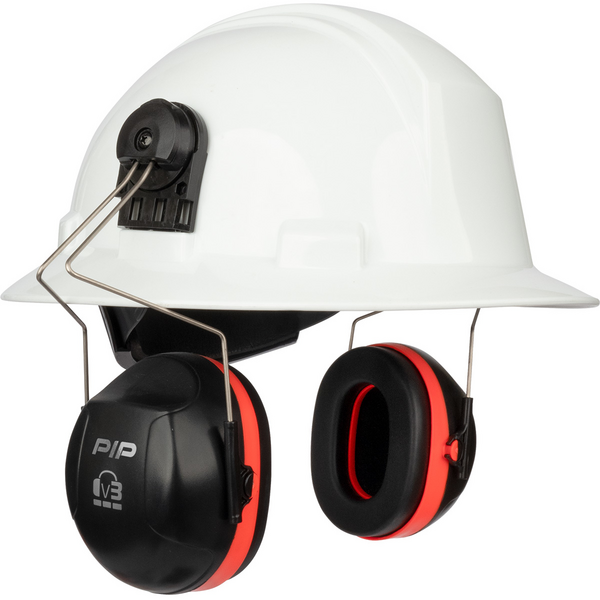 Safety Earmuffs MSA Safety Helmet Mounted Earmuff - 25 DBA Noise ...