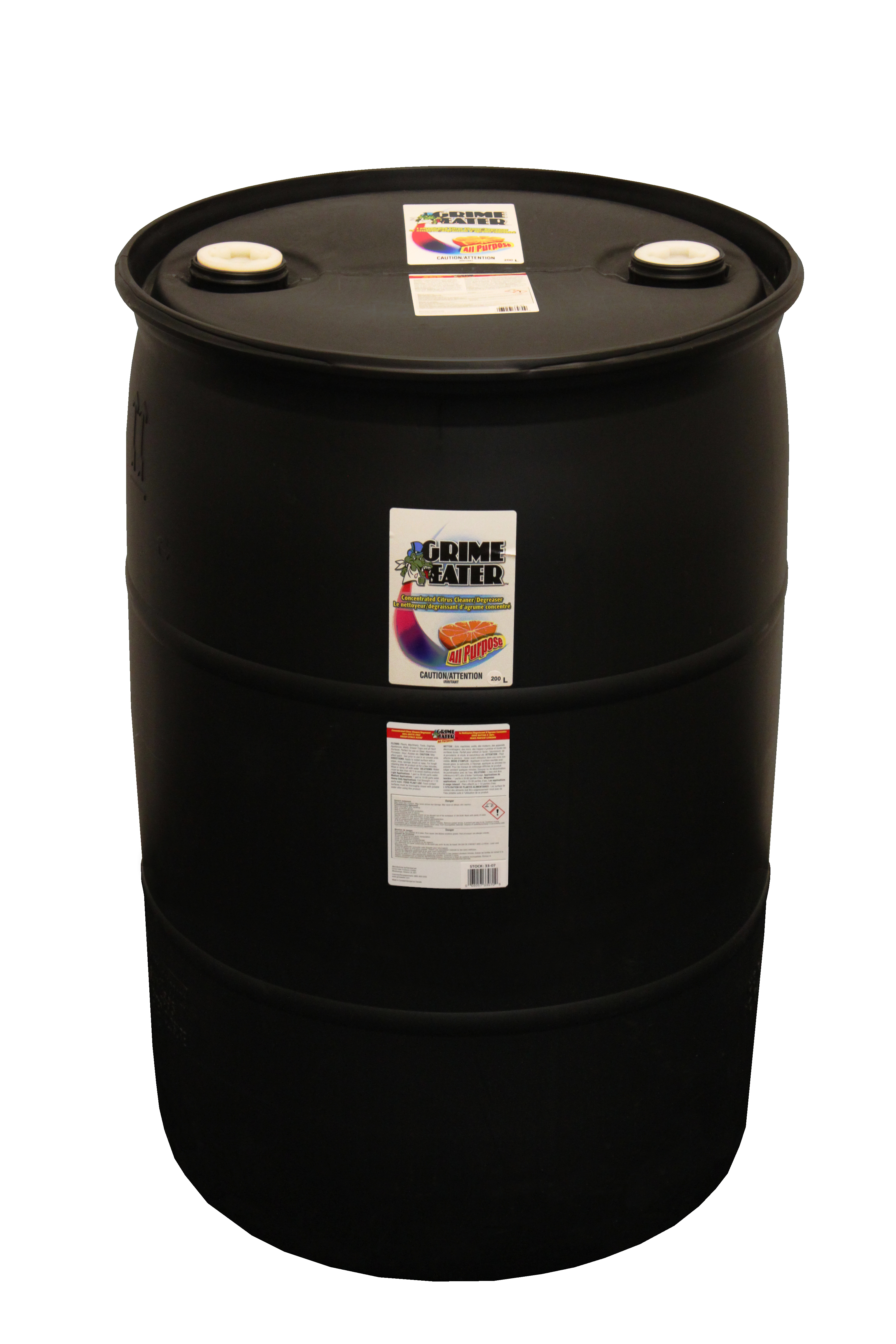 Grime Eater™ 33-07 CONCENTRATED CITRUS CLEANER & DEGREASER, 200L DRUM ...