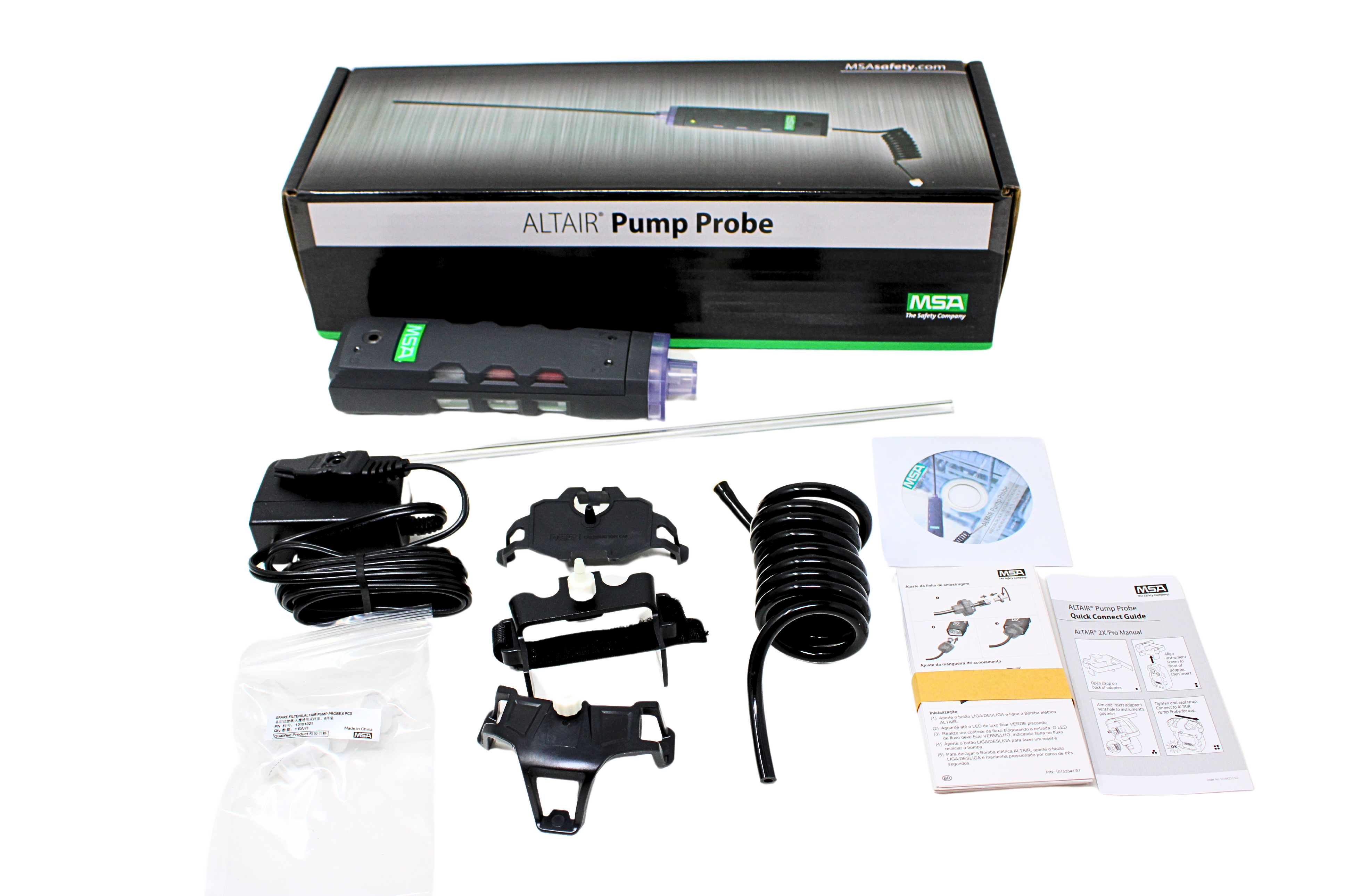 MSA 10152669 ALTAIR® Rechargeable Pump Probe with Charger Cable ...