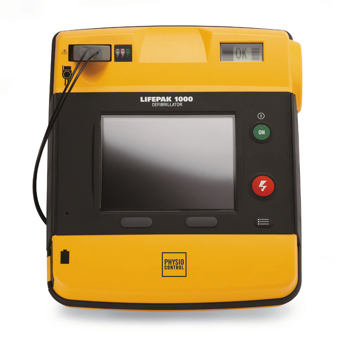 Stryker 99425-000025 LIFEPAK 1000 ECG Display, Standard Setup w/Carry Case, Battery & Electrodes ...