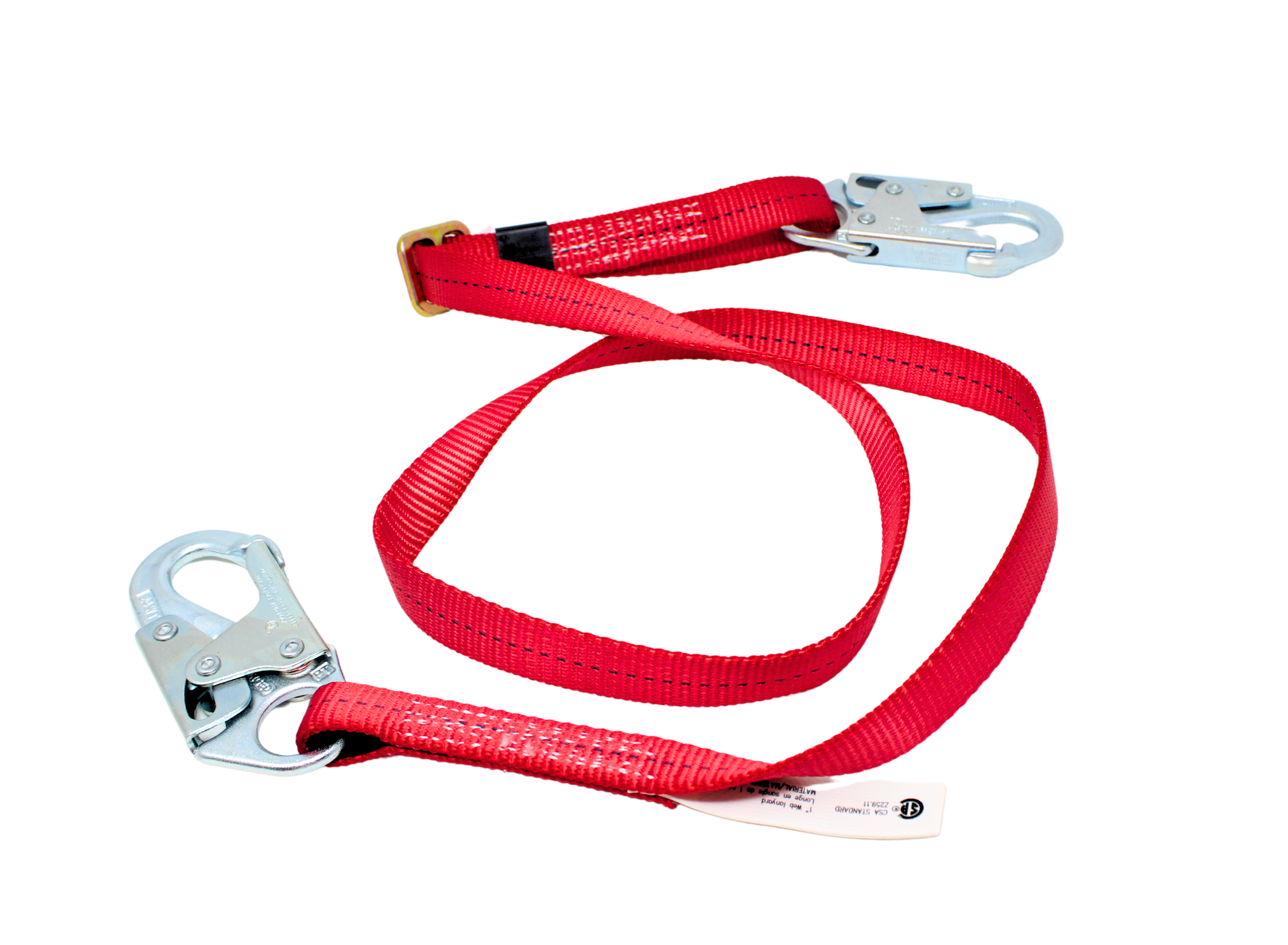 3M™ 1385301C Protecta® PRO™ Adjustable Web Positioning Lanyards, 6 ft ...
