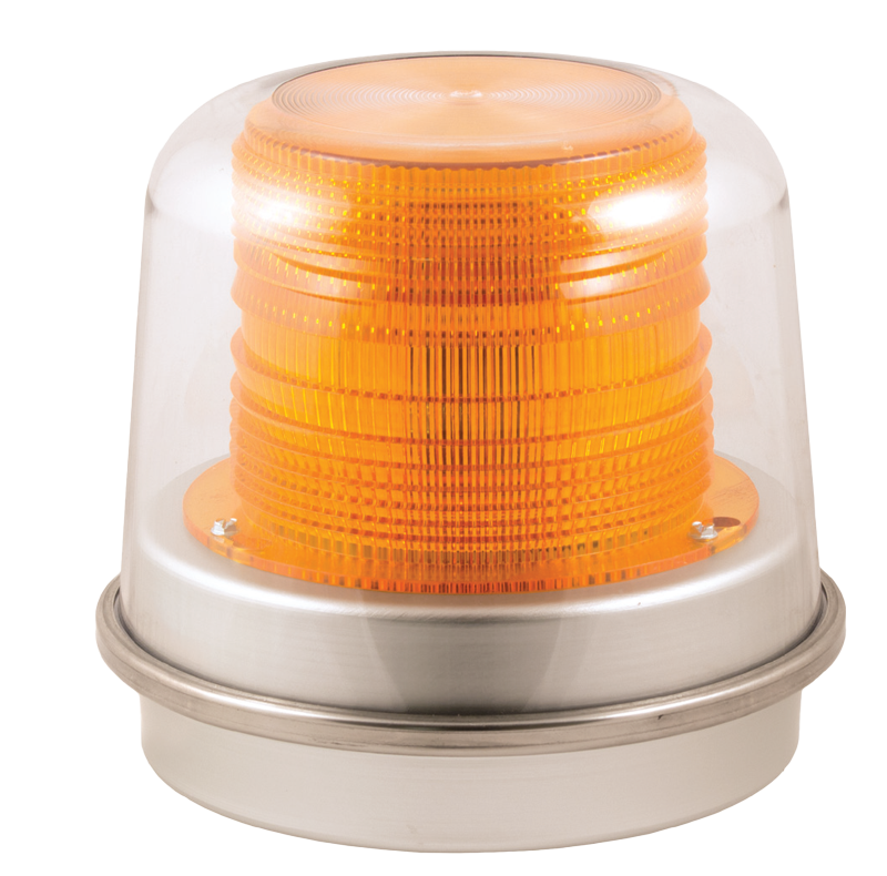 SWS 20089 Beacon, K' High Profile +LED 72-125Vdc CLR AM WHT DSQ ...