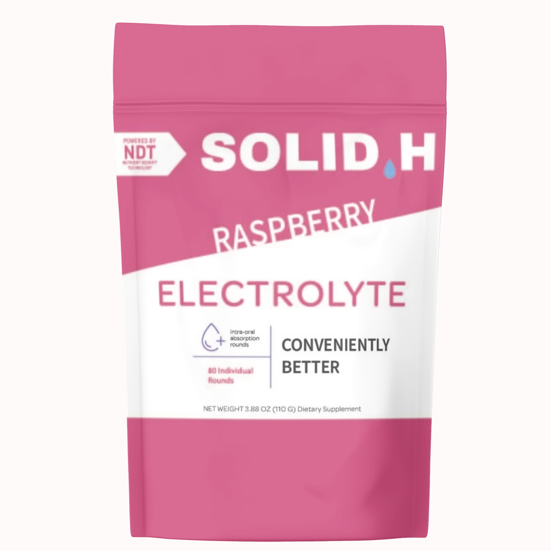 SOLID.H SOL-HYD-RSO Electrolyte, Intra-Orally Absorbed, 4 Rounds/Sachet ...