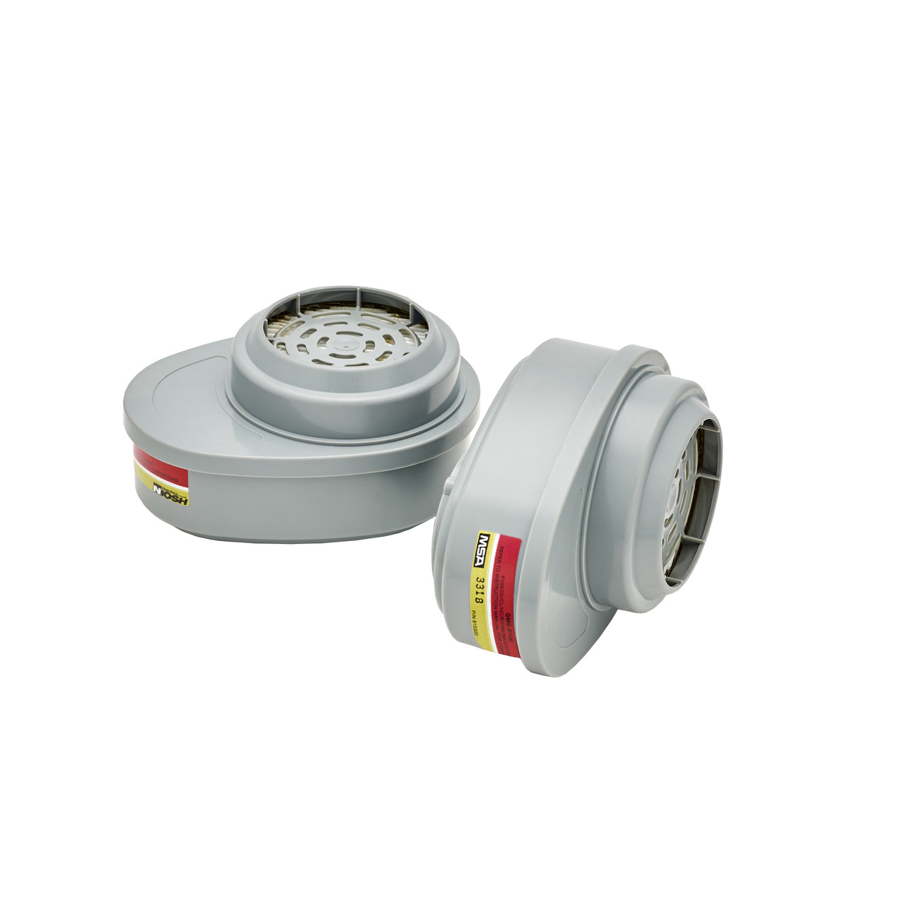 MSA 815366 Advantage Respirator Cartridge for GME with attached P100 ...